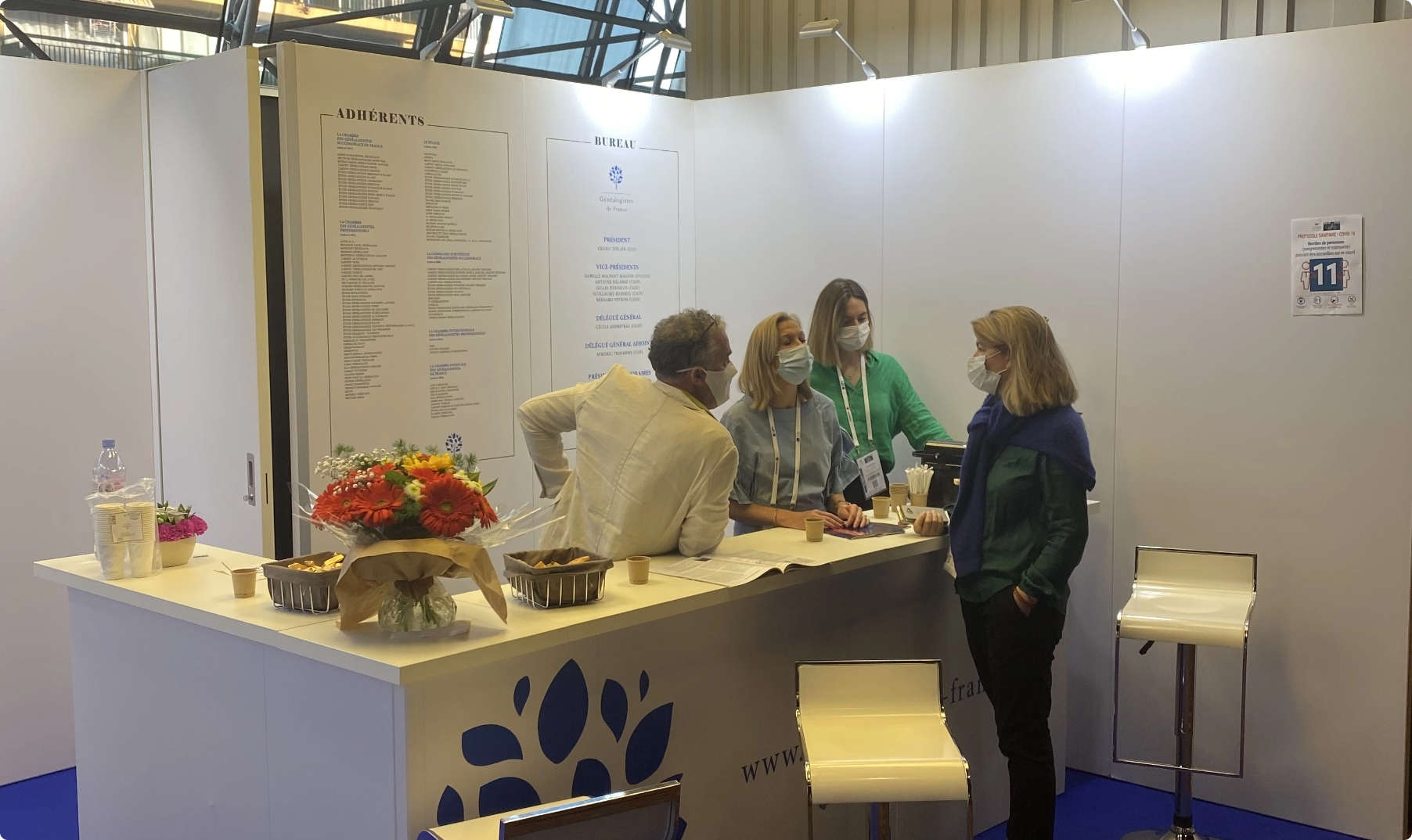 The Sygene was present on the Genealogist De France Stand at the 117th ...